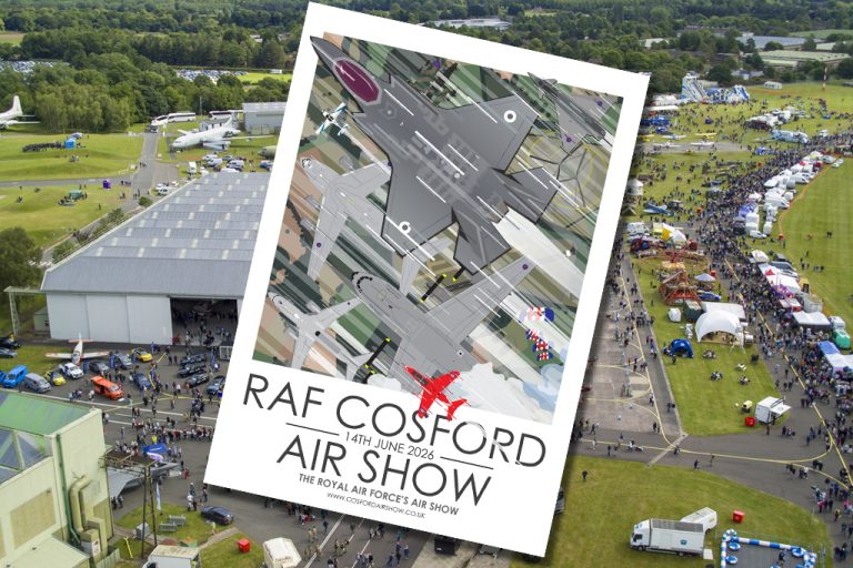 RAF Cosford Air Show unveils 2026 Poster and Theme: "Engineering the ...